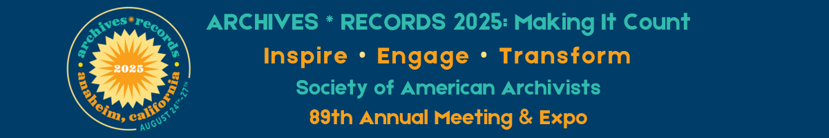 Program | Society of American Archivists